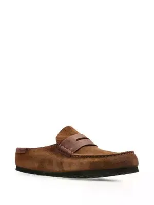 BIRKENSTOCK Naples Double-stitch Slides