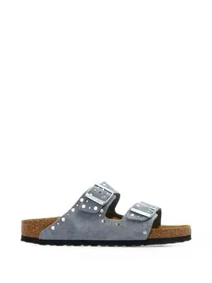 BIRKENSTOCK Arizona Rivet-embellished Sandals - Blue