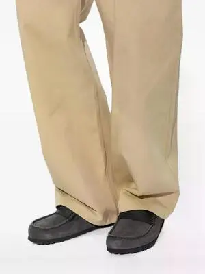 BIRKENSTOCK Naples Double-stitch Leather Shoes