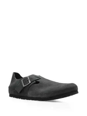 BIRKENSTOCK London Buckle-strap Loafers - Grey