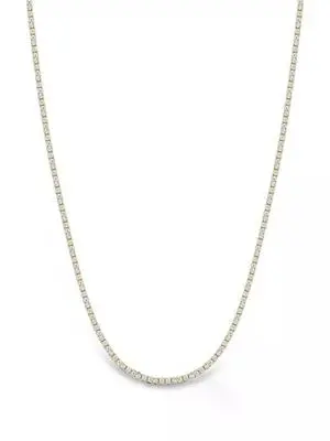 NIALAYA JEWELRY Mini Tennis Necklace - Gold