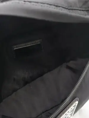 Prada Re-nylon Triangle Logo Belt Bag