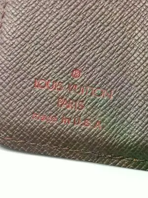 LOUIS VUITTON 2004 Damier Ebene Wallet