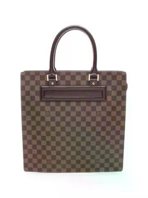 LOUIS VUITTON 2000s Gm Venice Damier Ébène Tote Bag - Brown