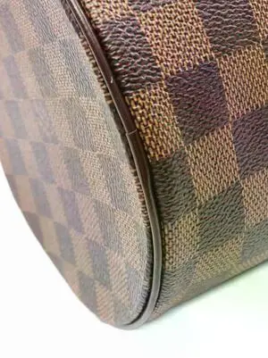 LOUIS VUITTON 30 Papillon Damier Ébène Holdall Bag