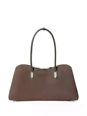 Stella McCartney Padlock-detail Suede-effect Tote Bag