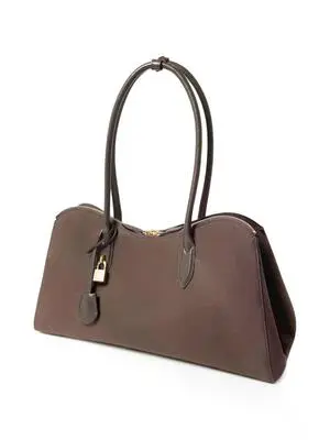 Stella McCartney Padlock-detail Suede-effect Tote Bag