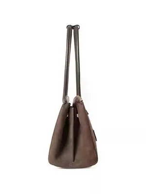 Stella McCartney Padlock-detail Suede-effect Tote Bag