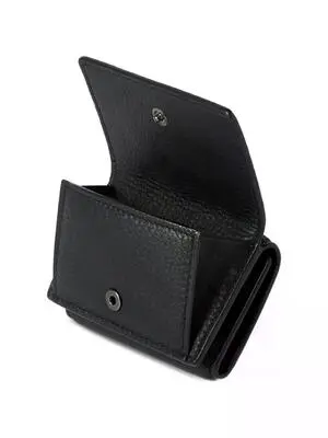 Brunello Cucinelli Grained Calfskin Tri-fold Wallet