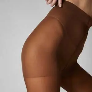 STEMS Stretch Control Sheer 15 Tights - Brown