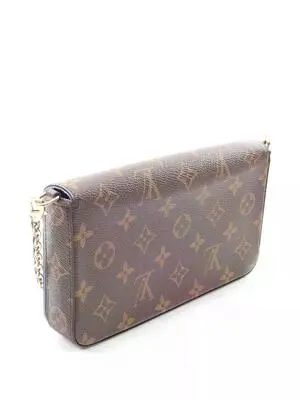 LOUIS VUITTON 2021s Vivienne Felicie Monogram Shoulder Bag - Brown