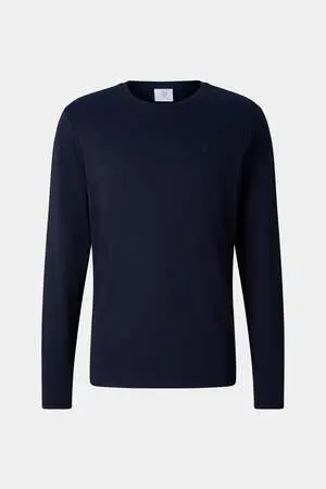Bogner Arvid Cotton Long-sleeve Shirt - Navy
