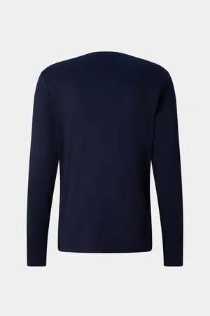 Bogner Arvid Cotton Long-sleeve Shirt - Navy