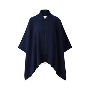 Bogner Nellie Wool Mix Poncho - Navy