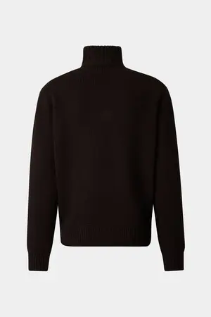Bogner Walter Cashmere Turtleneck Sweater - Coffee