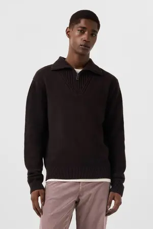 Bogner Walter Cashmere Turtleneck Sweater - Coffee