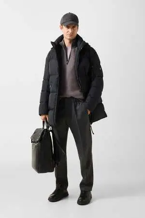 Bogner Dwayne Virgin Wool And Cashmere Turtleneck Sweater - Mauve/gray