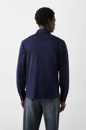 Bogner Franz Cotton Shirt - Navy
