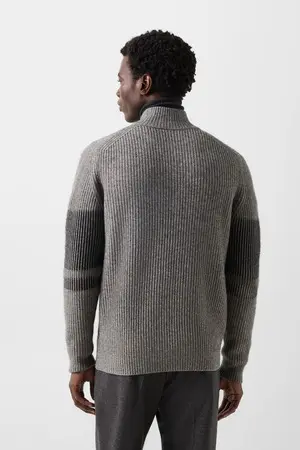 Bogner Loris Logo-jacquard Ribbed Turtleneck