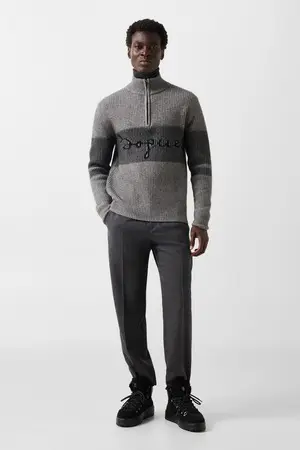 Bogner Loris Logo-jacquard Ribbed Turtleneck