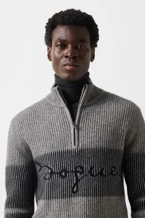 Bogner Loris Logo-jacquard Ribbed Turtleneck