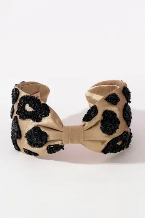 HAIR DRAMA CO Embellished Knotted Hair Band