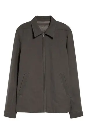Rick Owens Brad Wool Zip Jacket