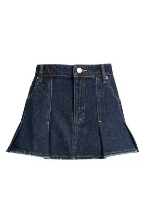 PACSUN Piper Denim Micro Miniskirt - Medium Indigo