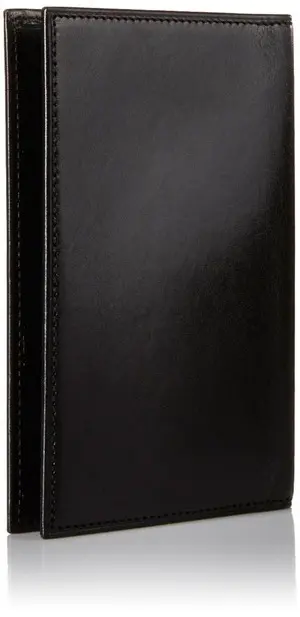 Bosca Old Leather Passport Case - Black