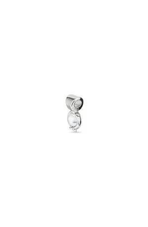 UNODE50 Sterling Plated Charm With Pearl