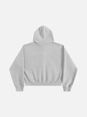AELFRIC EDEN Boxy Metal Toggle-zip Up Hoodie