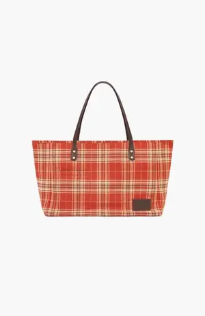 ODDLI Large Plaid Bag Amelia