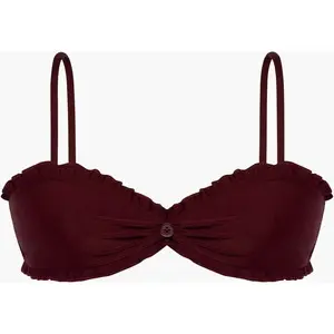 ODDLI Bralette Bikini Top - Maroon