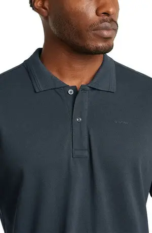 G-star Raw Core Organic Cotton Piqué Polo