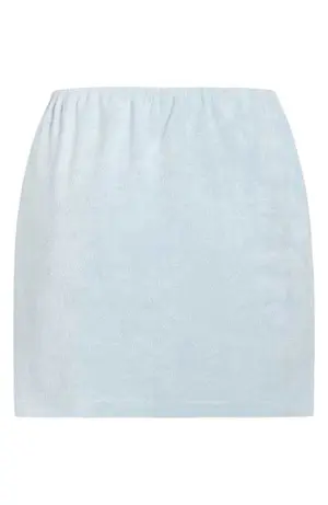 BRIDEMERCH Terrycloth Midi Skirt