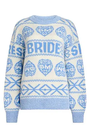 BRIDEMERCH Après Bride Fair Isle Pullover Sweater