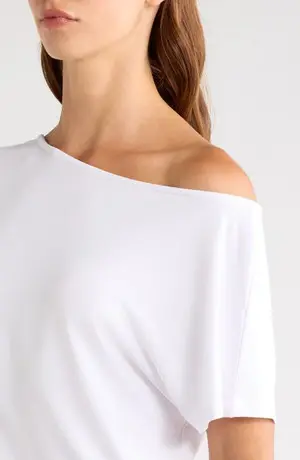 JADED LONDON Beaded Backless Jersey Top