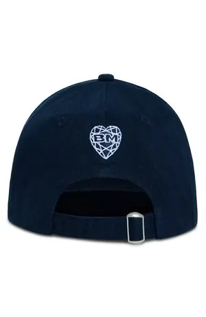 BRIDEMERCH Trophy Wife Crest Dad Hat - Navy