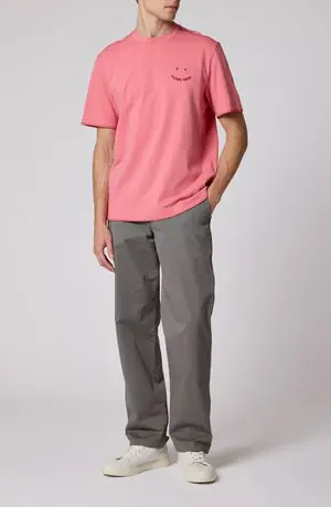 Paul Smith Tapered Fit Stretch Cotton Chinos