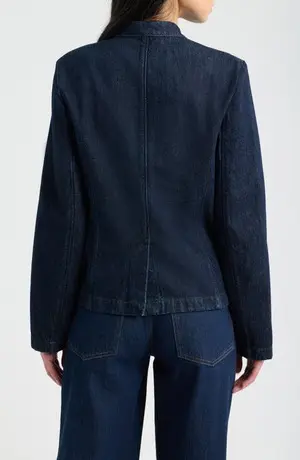 Rag & Bone Mercer Cotton Denim Blazer