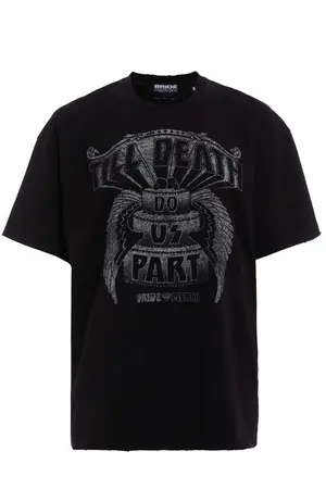 BRIDEMERCH Till Death Do Us Part Tee - Black