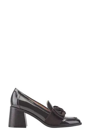 Bandolino Korra Block Heel Pump With Bow Detailing