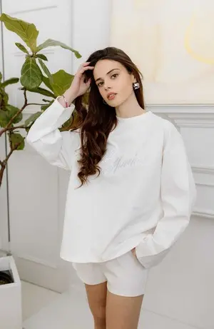BRIDEMERCH Just Married Long Sleeve