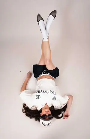 BRIDEMERCH Trophy Wife Boxy Rugby Shirt