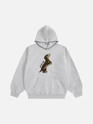 AELFRIC EDEN Dachshund Pullover Hoodie