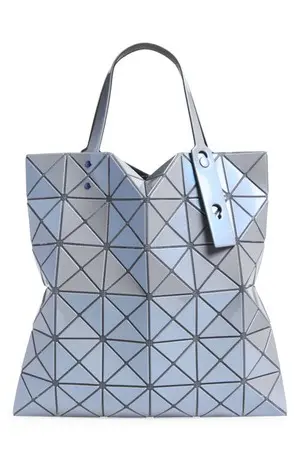 Issey Miyake Lucent One-tone Tote - Blue Gray