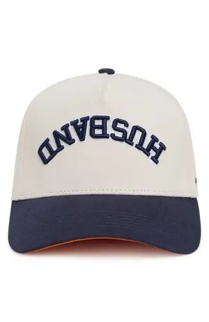 BRIDEMERCH Husband Collegiate Trucker Hat