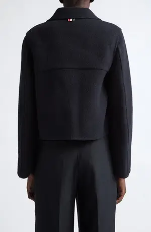 Thom Browne Wool Bell Sleeve Jacket
