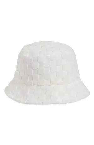 BRIDEMERCH Bride Rhinestone Bucket Hat