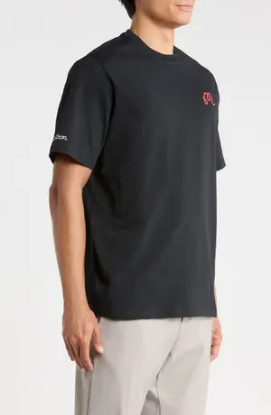 MALBON Bermuda Benchmark Cotton Graphic T-shirt